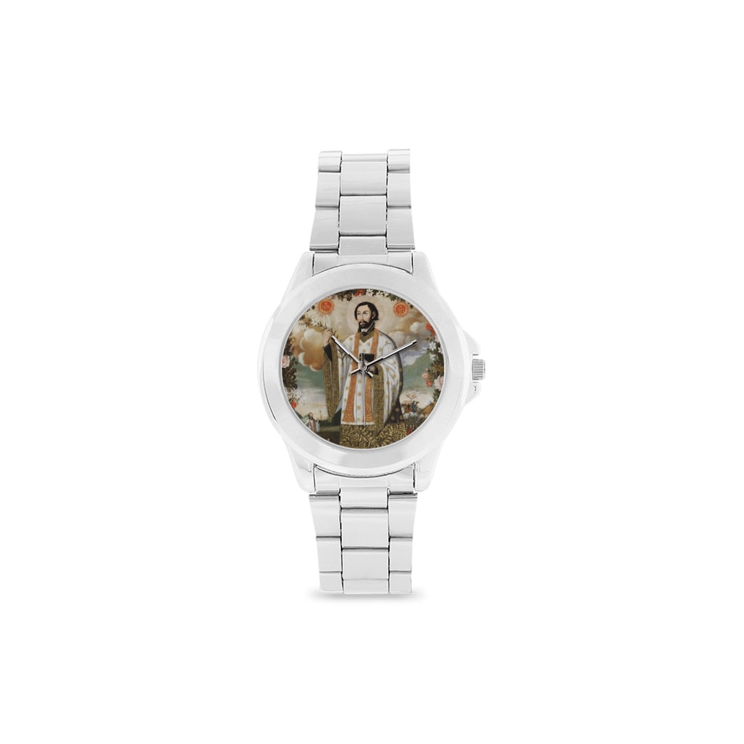Christian Watch - Saint Francis Xavier - Wrist Watch - Unisex Stainless ...