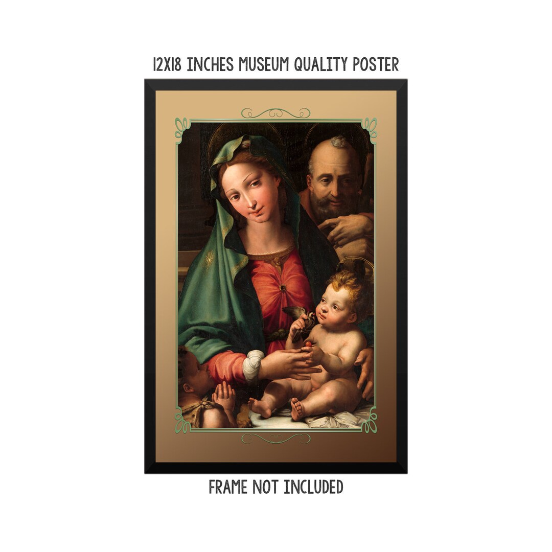 The Holy Family - High Quality Religious Poster - Reinassance Art ...