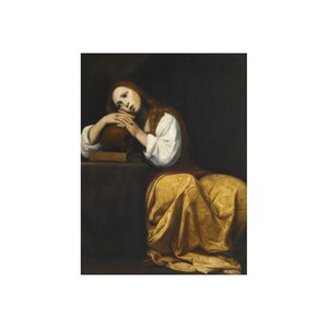 Catholic Icons - St Mary Magdalene Icon on Wood - Saint Mary Magdalene ...
