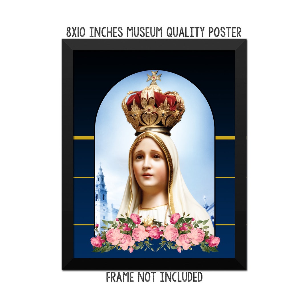 Our Lady of Fatima - Catholic Poster - Religious Artwork - Art Print ...