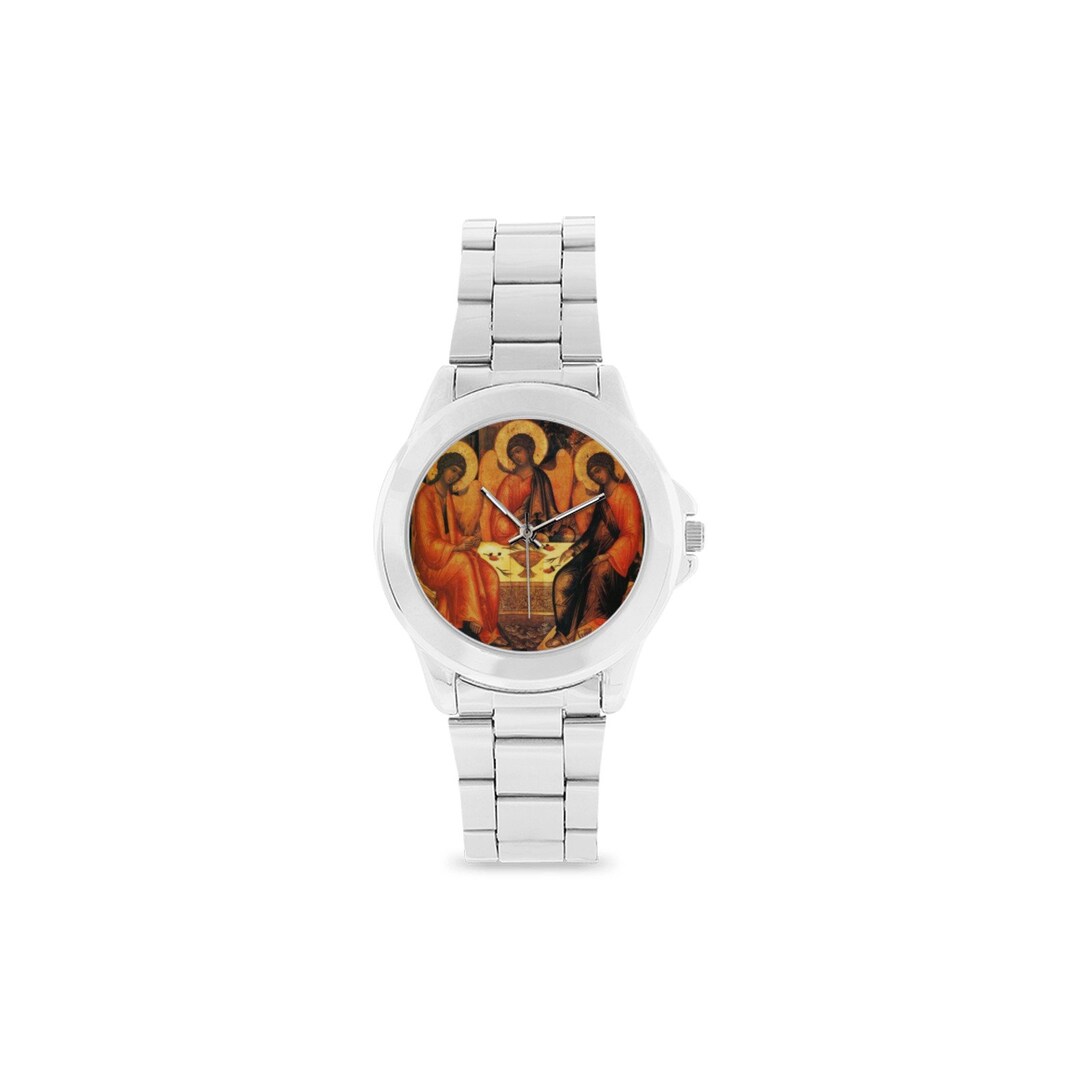 Religious Watch - the Holy Trinity by Simon Ushakov - Wrist Watch ...