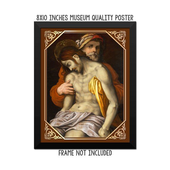 The Dead Christ Mourned by Saint Joseph of Arimathea Wall | Etsy