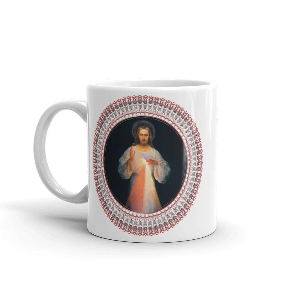Divine Mercy of Jesus Catholic Mug Ceramic Mug Vilnius | Etsy