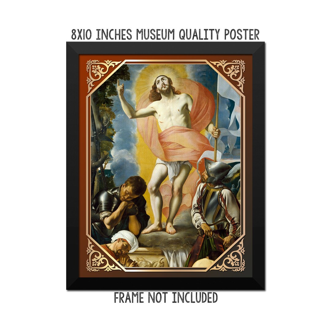 The Resurrection of Christ - Religious Poster - Catholic Prints ...