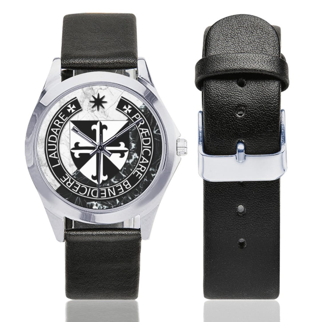 Catholic Watch - Dominicans - Unisex Leather Watch - Order of Preachers ...