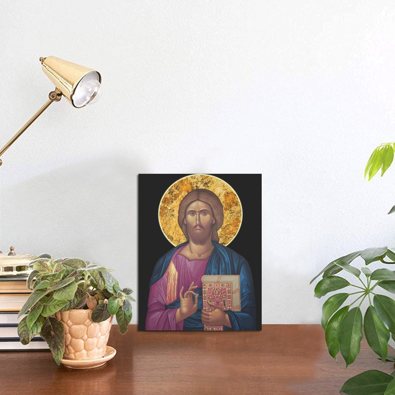 Religious Icons Christ the Redeemer Tabletop Panel Jesus - Etsy