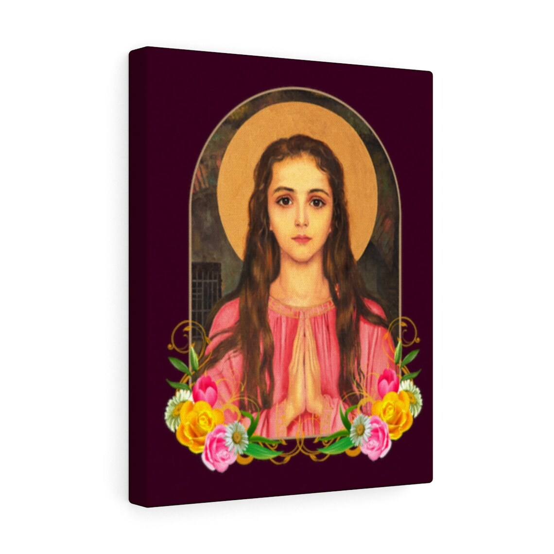 Canvas Art Print Saint Philomena Catholic Saints Serie - Etsy