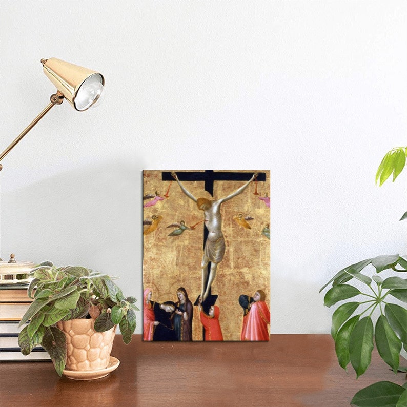 Religious Icon Jesus Crucified Religious Icons Photo - Etsy