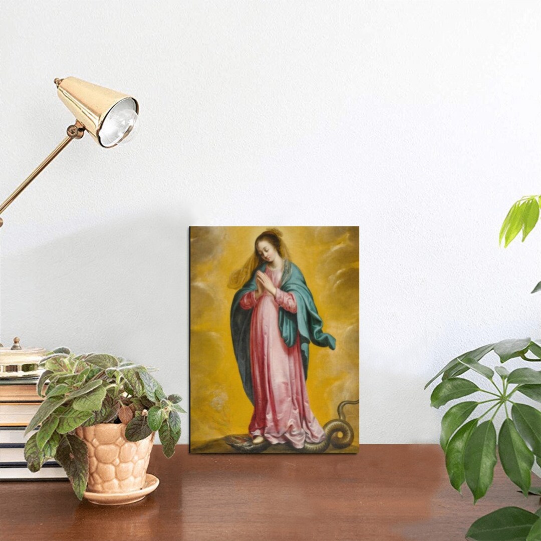 Religious Decor - the Blessed Virgin Mary Vanquishing Sin - Religious ...