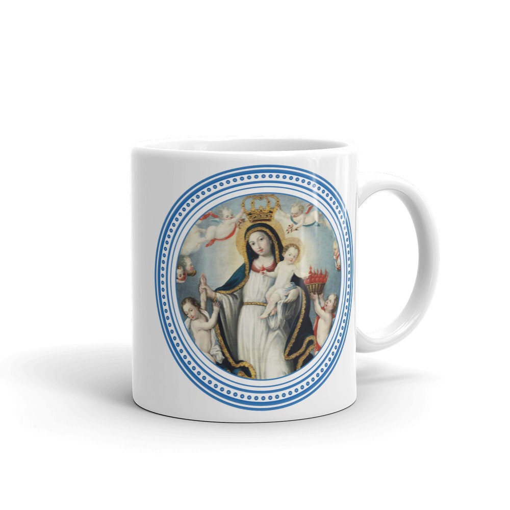 Virgin Mary Holy Mother of Light Ceramic Mug Coffee Mugs - Etsy