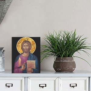 Religious Icons - Christ the Redeemer - Tabletop Panel - Jesus Christ ...