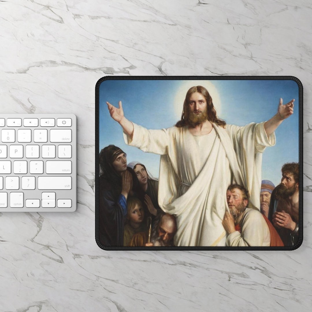 High Quality Mouse Pad - Jesus Christ Consolator - Catholic Gift ...
