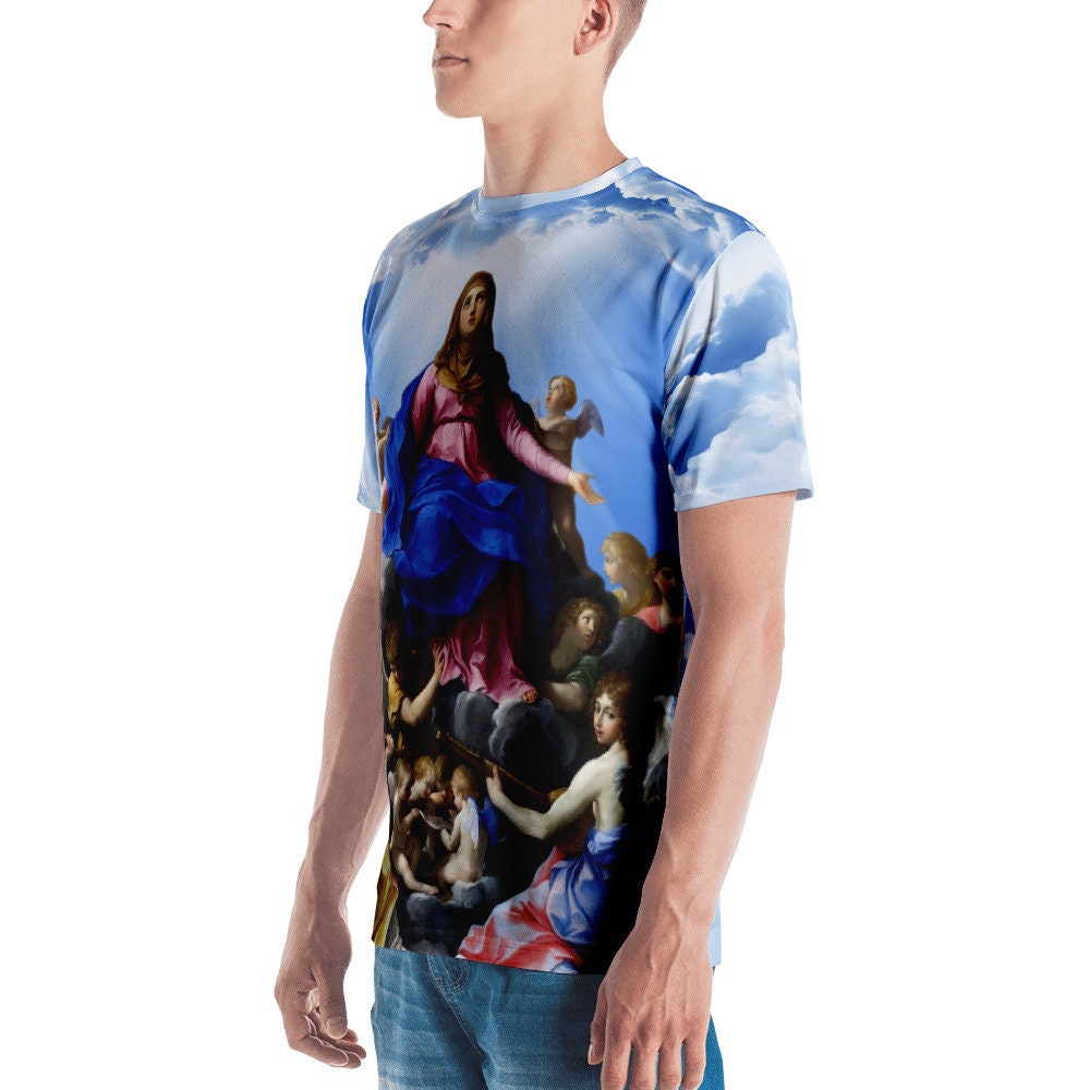 The Virgin Immaculate - Men's T-shirt - Catholic T-shirt - Holy Art ...