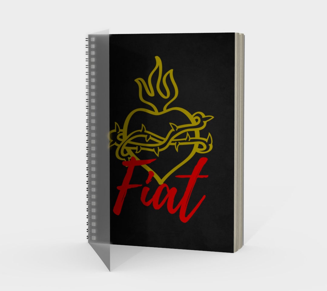 Divine Will - Fiat - Spiral Notebook - Catholic Stationery - Catholic ...