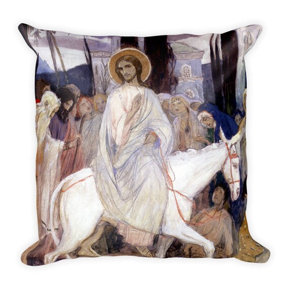 Jesus Christ Pillow Religious Home Decor Christian Home | Etsy