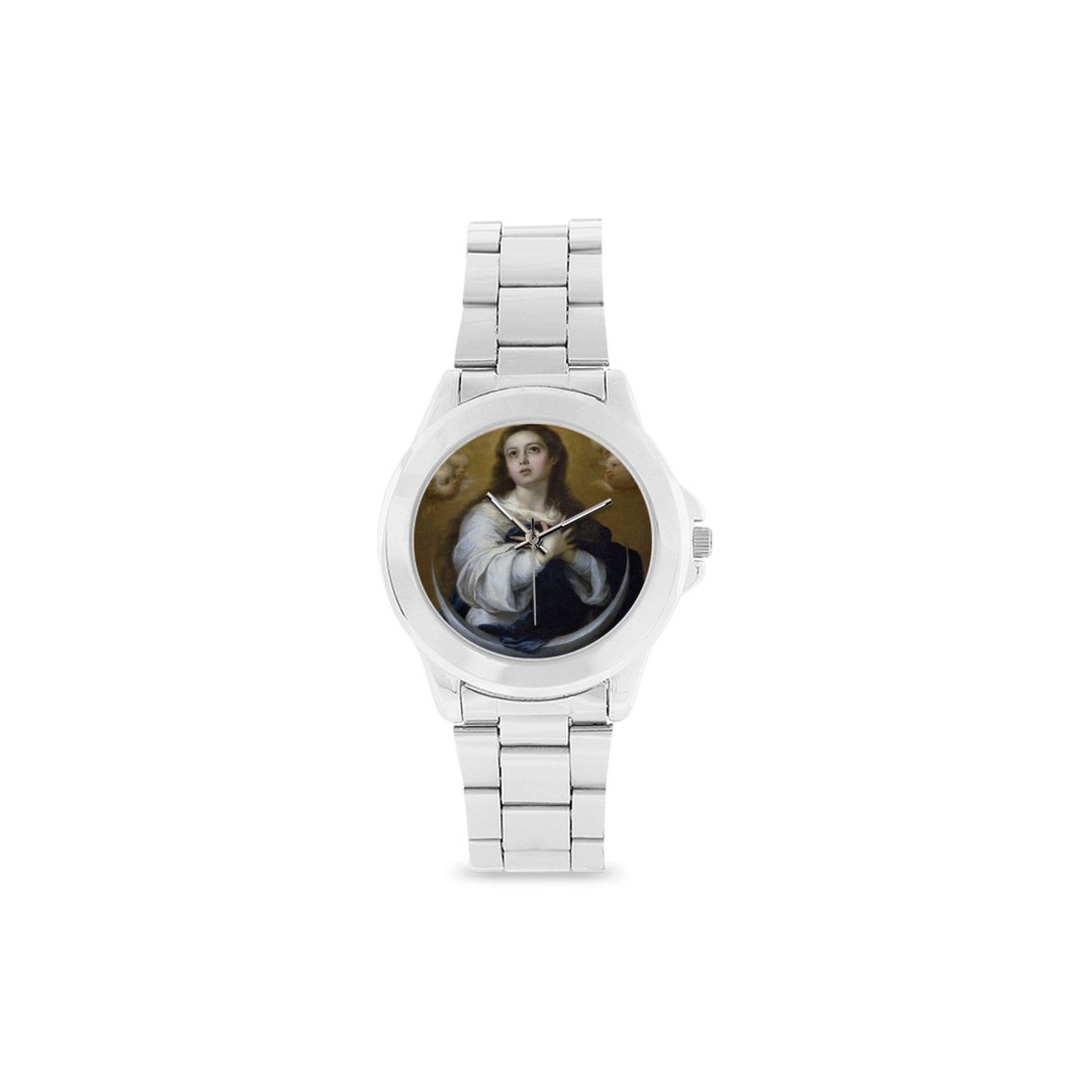 Religious Watch - the Virgin Immaculate by Murillo - Wrist Watch ...