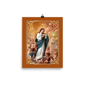The Immaculate Conception - Religious Posters - Art Print - Virgin Mary ...
