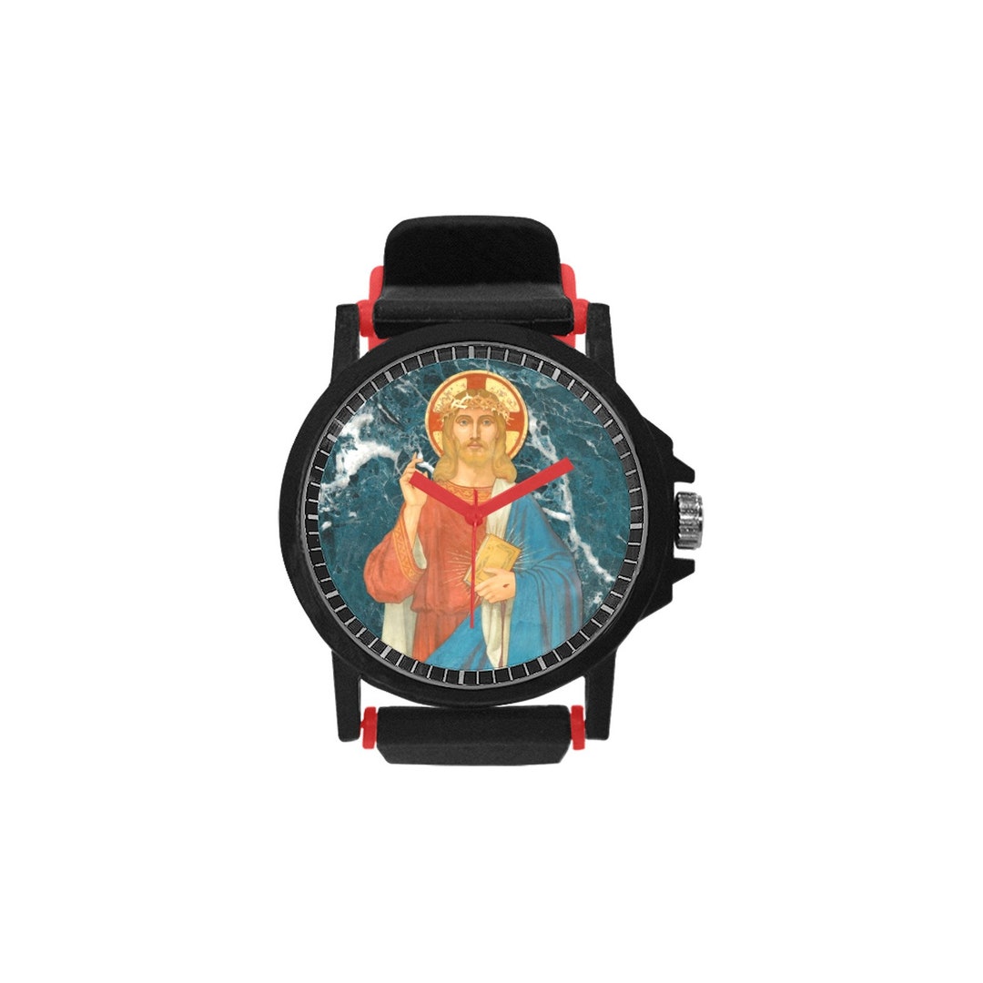 Unisex Watch Jesus Christ Christ the King of the World Religious Gifts ...
