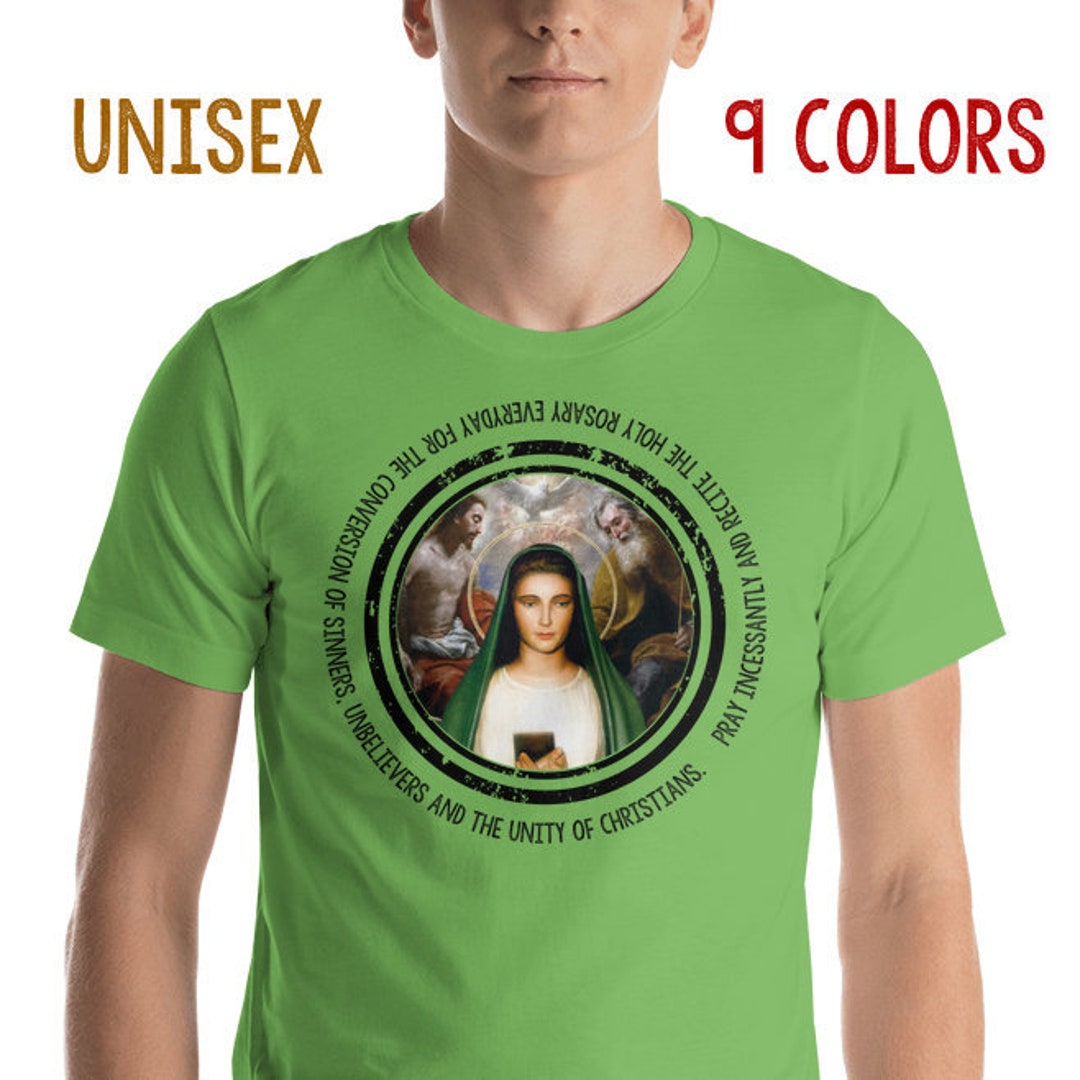 The Virgin of Revelation - 9 Colors Unisex T Shirt - Message of the ...