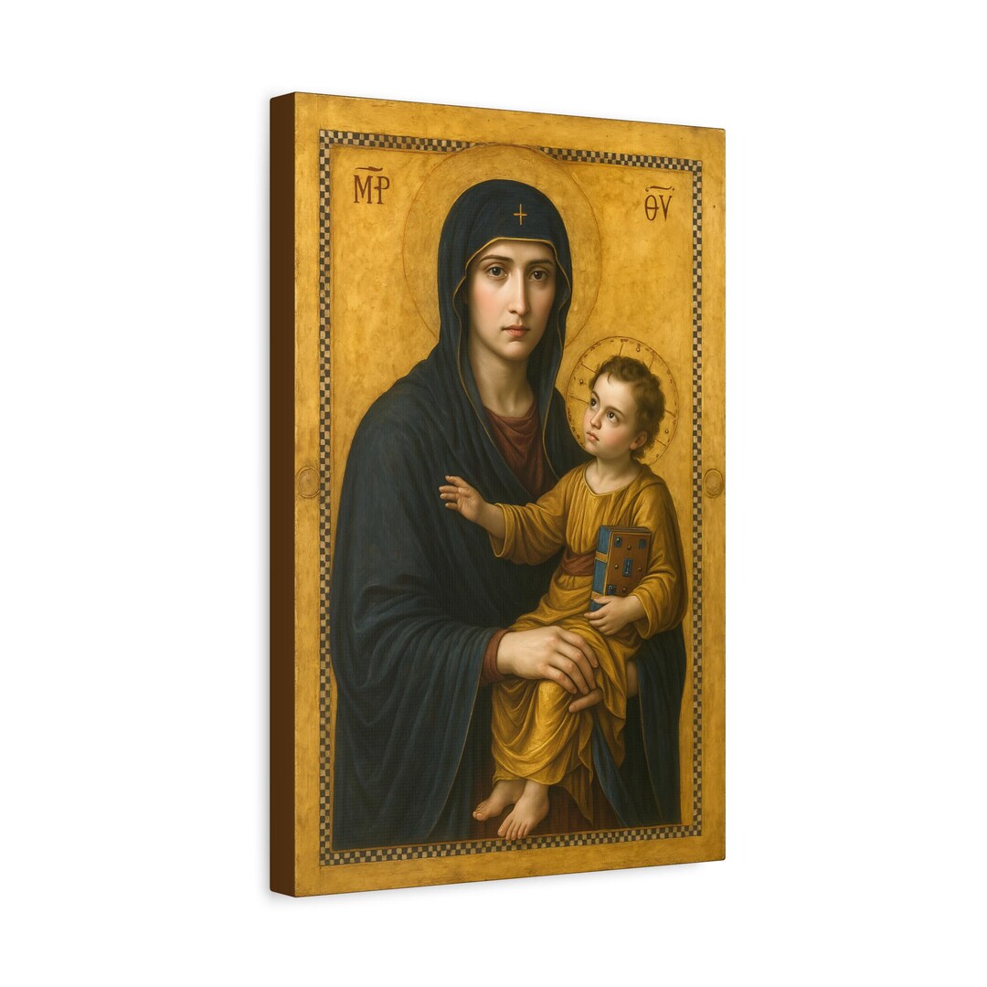 Maria Salus Populi Romani HQ Canvas Print, Religious Wall Art, Iconic ...