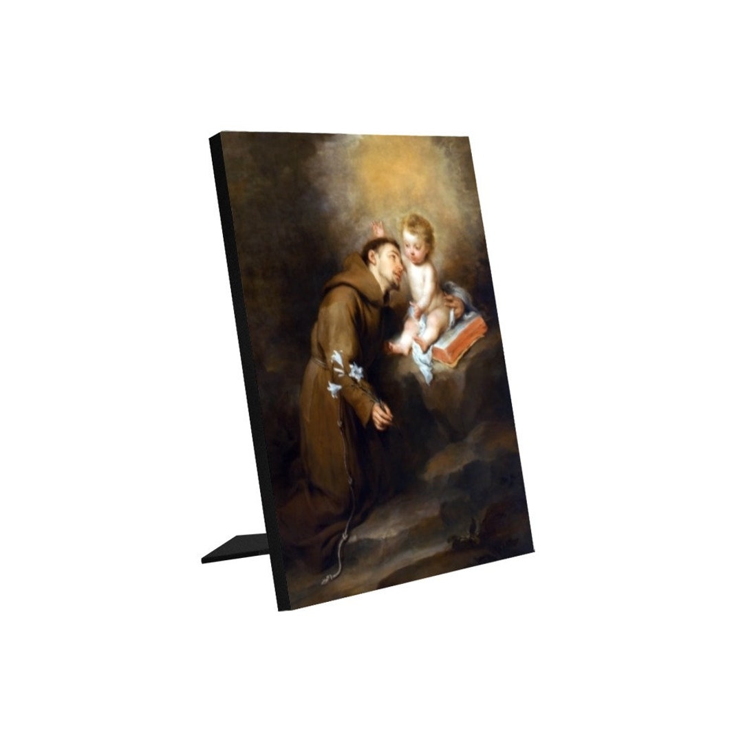 Religious Gifts - Saint Anthony of Padua - Religious Icon - Photo Panel ...