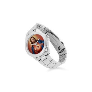 Religious Watch - the Sacred Heart of Jesus Christ - Wrist Watch ...