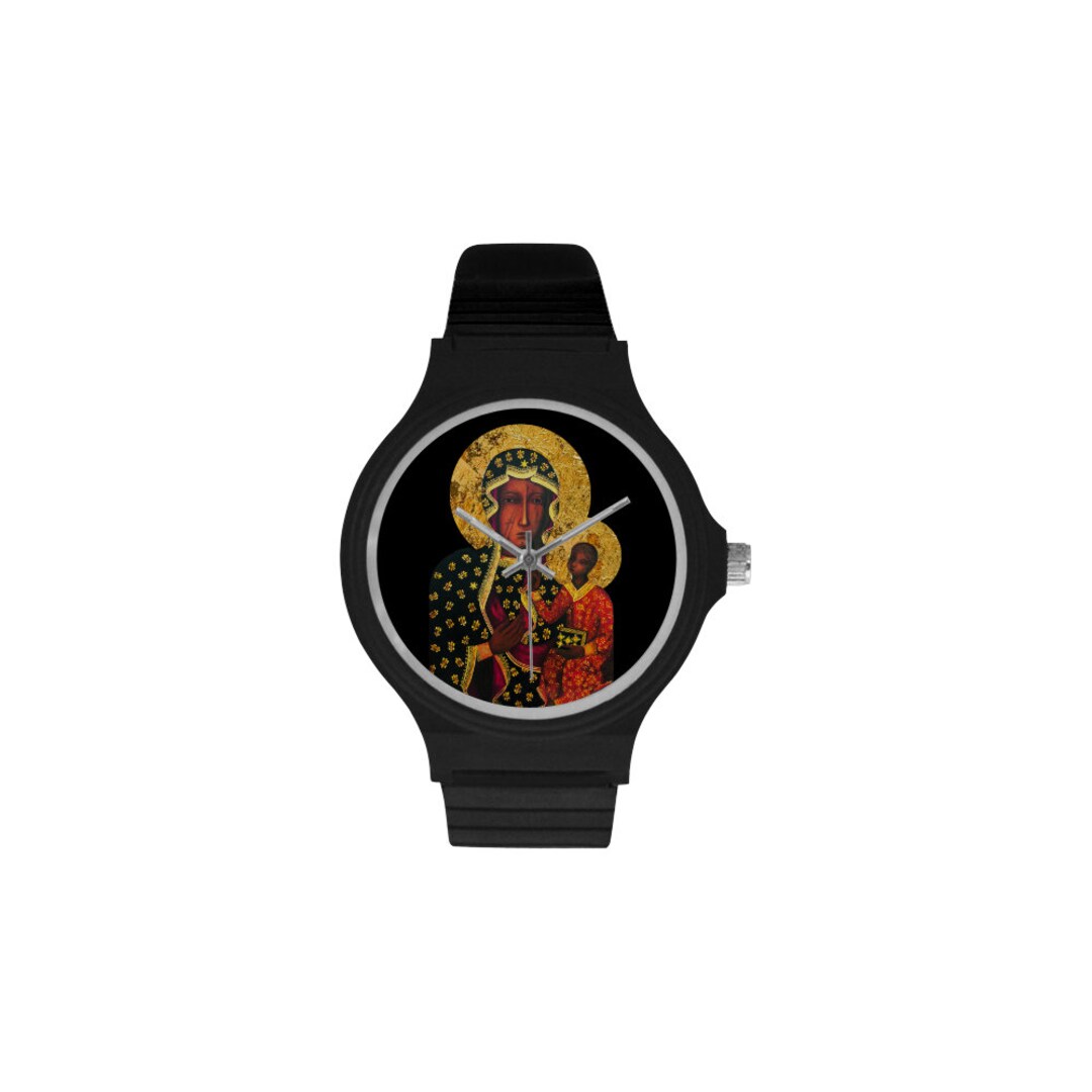 Unisex Watch Black Madonna of Czestochowa Catholic Gifts Religious ...