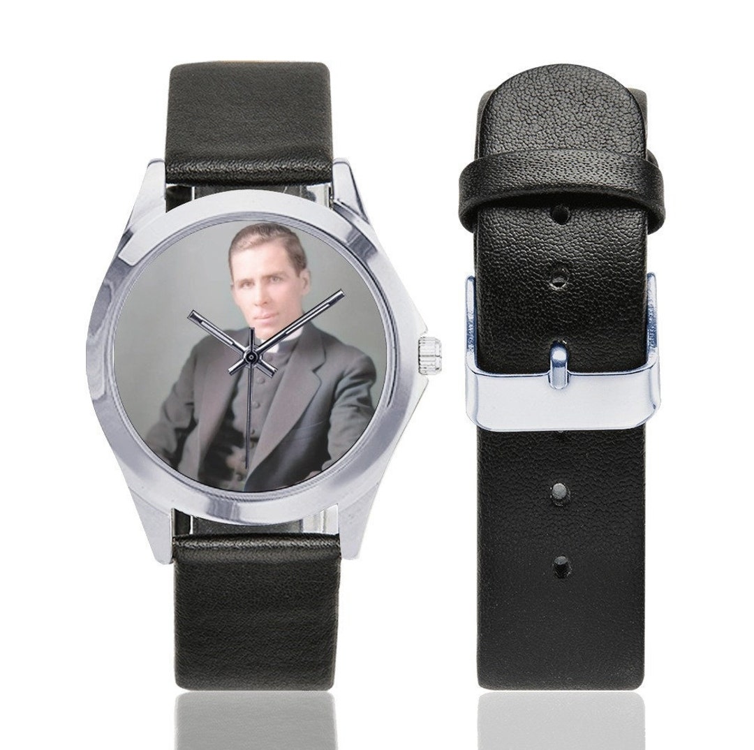 Venerable Fulton Sheen - Unisex Leather Watch - Wrist Watches ...