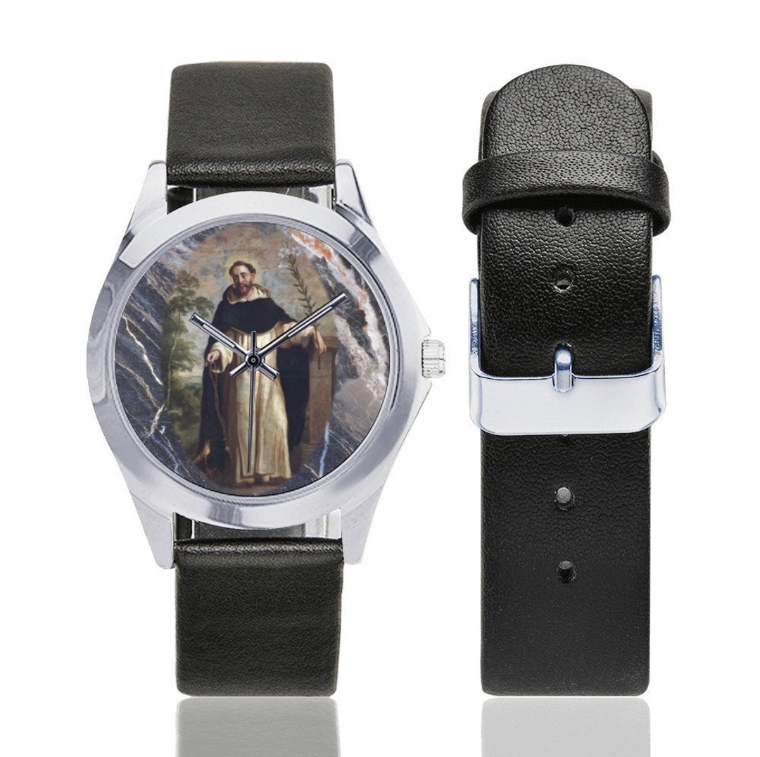 Saint Dominic - Unisex Leather Watch - Wrist Watch - St Dominic of ...