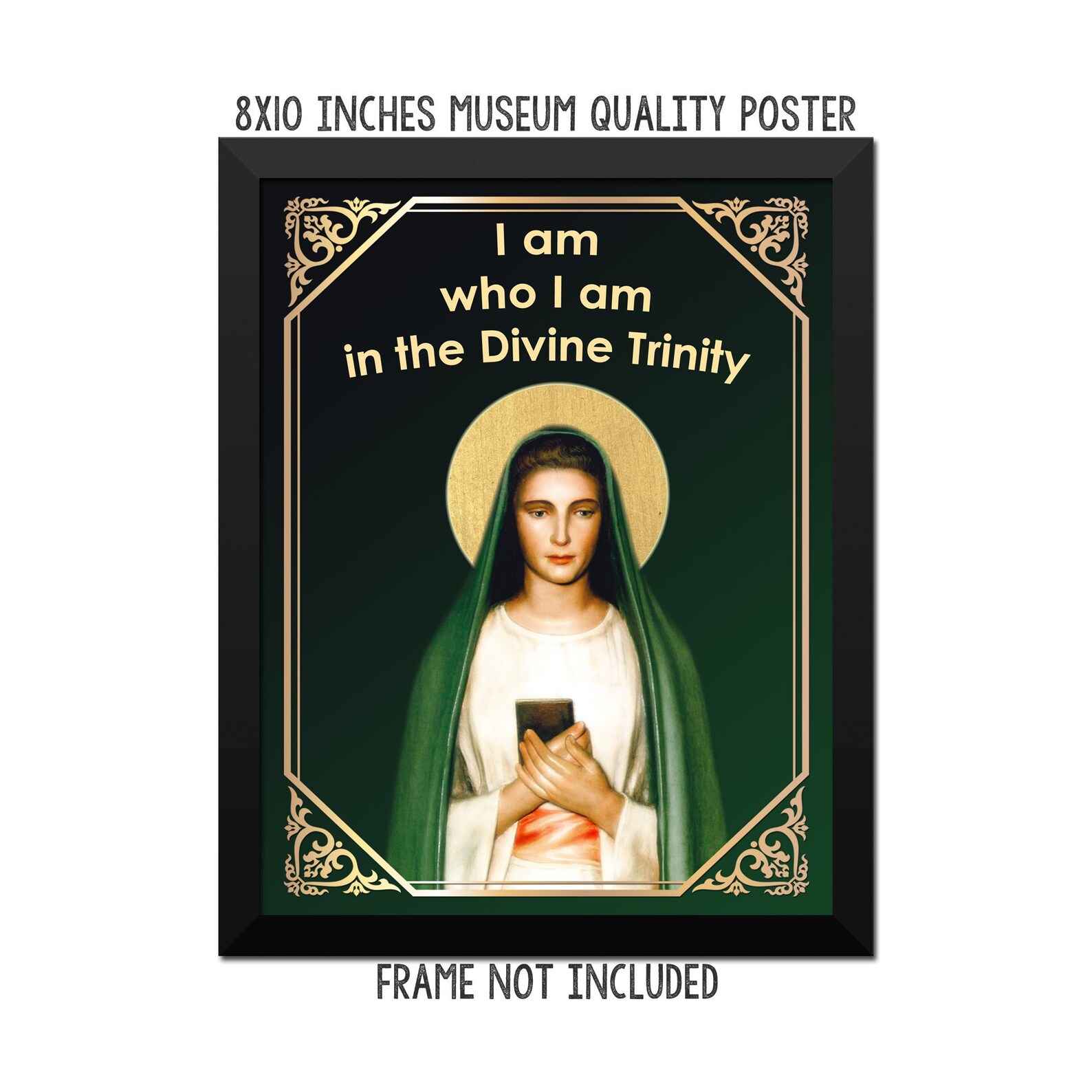 Our Lady of Revelation - Catholic Poster - Blessed Virgin of Revelation ...