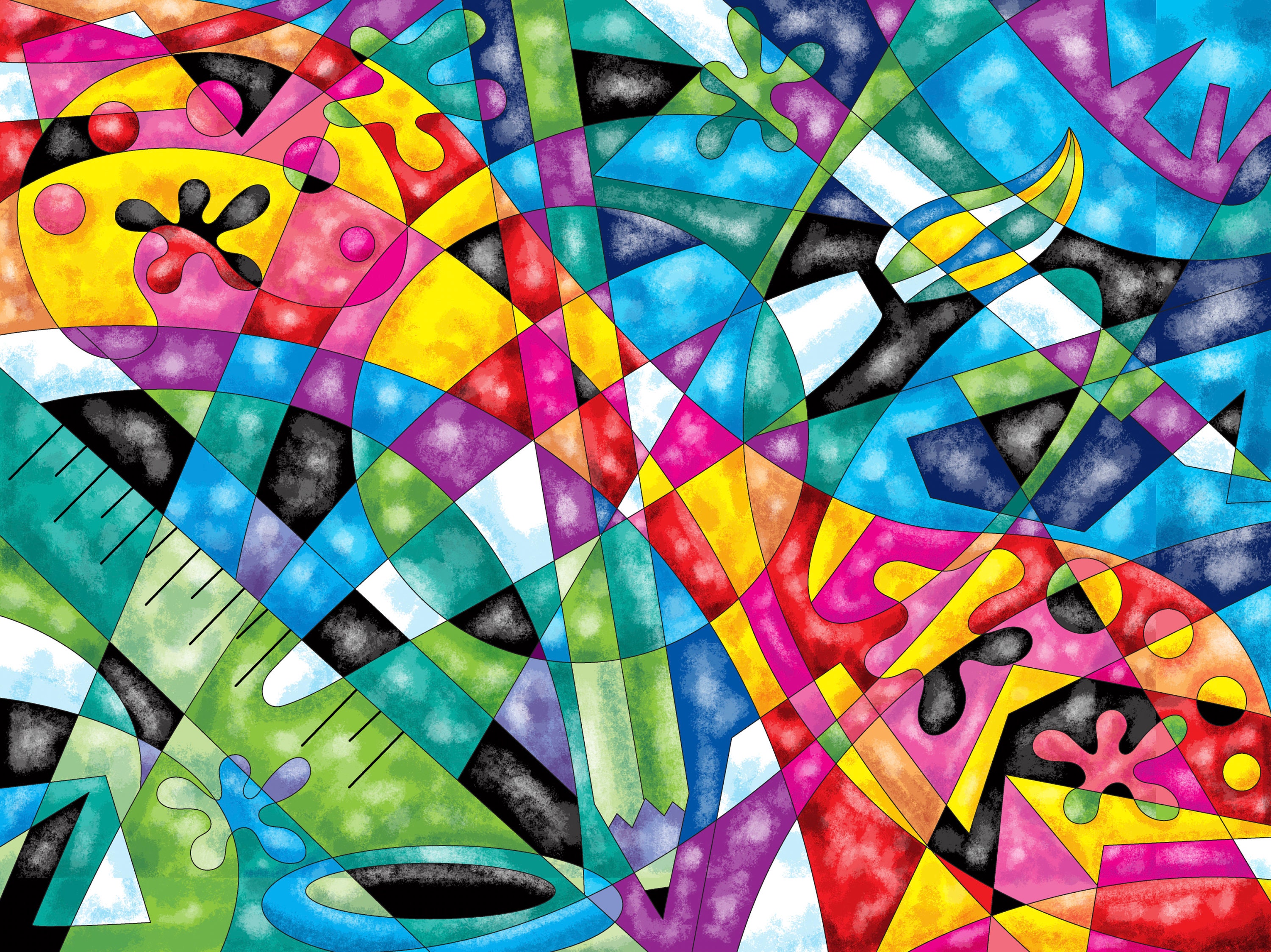 Artist Cubism Abstract - Etsy