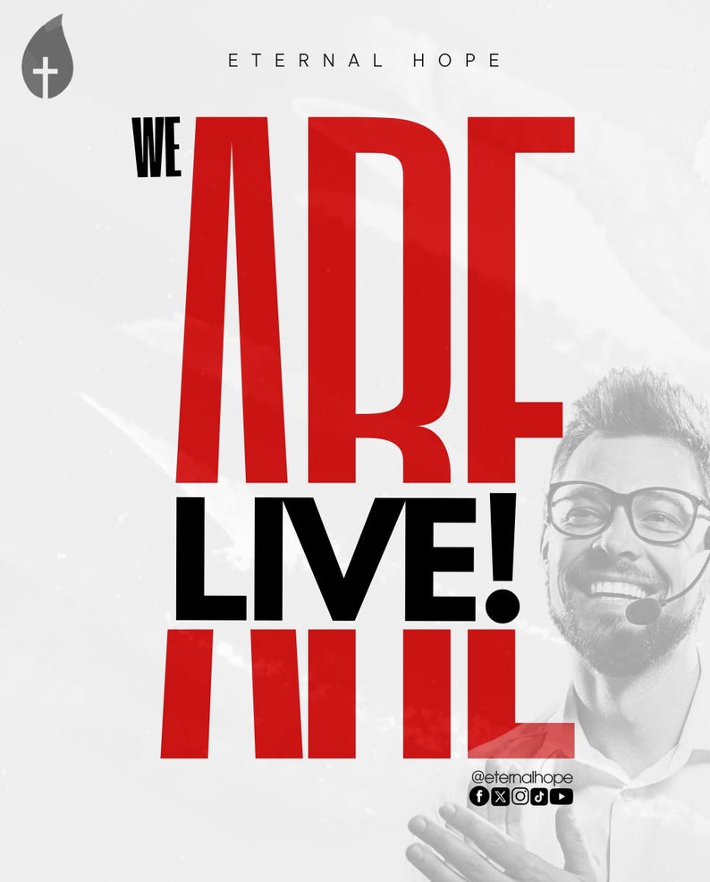 12 ANIMATED Church Canva Template Bundle, Church Flyer Template, Church ...