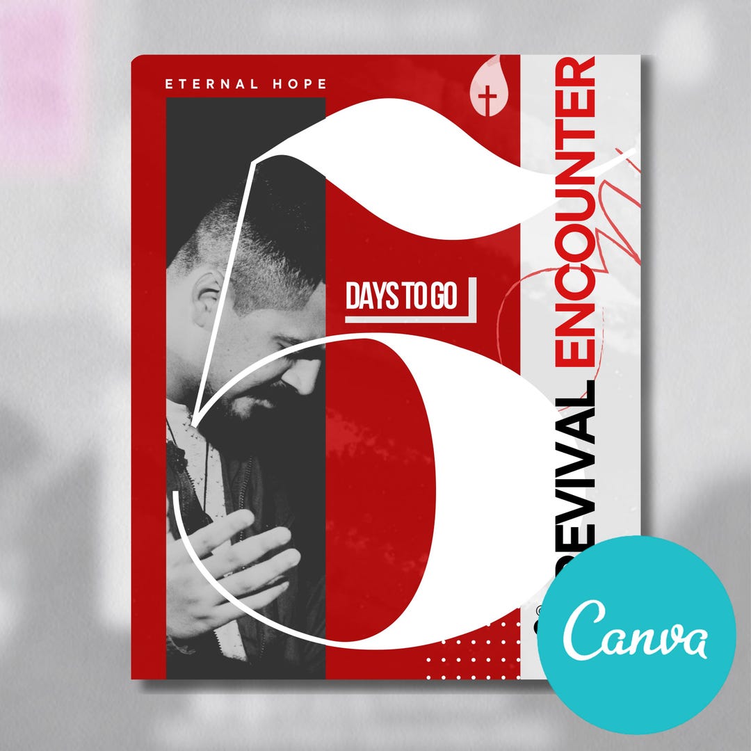 ANIMATED Church Canva Template, Church Flyer Template, Church Social ...