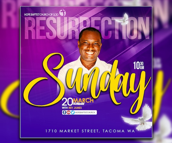 Resurrection Sunday Flyer