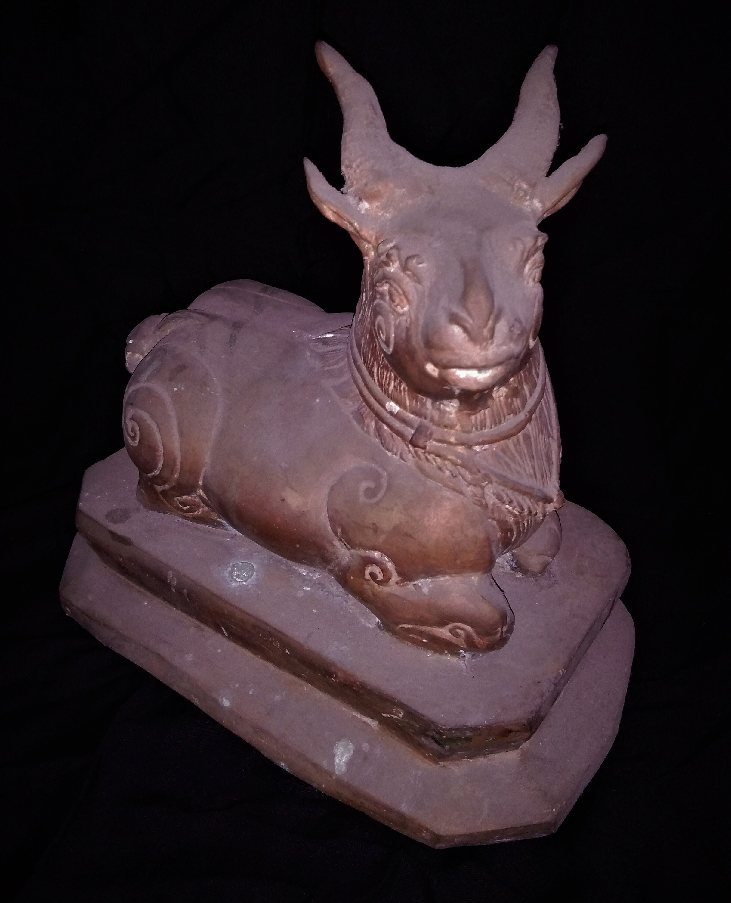 Chinese Shio Zodiac Goat Ox Statue 8 Animal Unique | Etsy