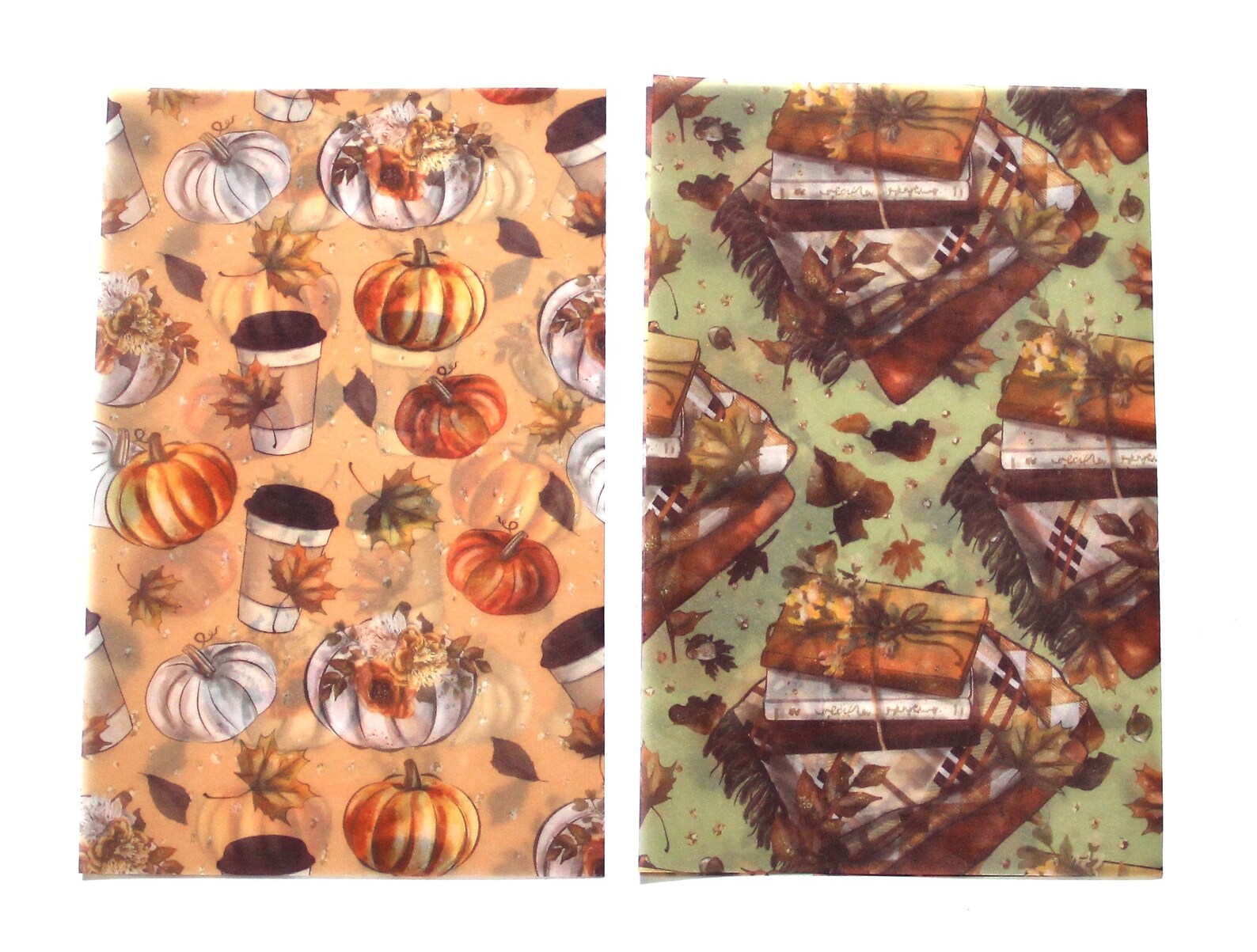 Fall Splendor Vellum; Autumn Vellum; Bloomsical; Pumpkin Vellum ...