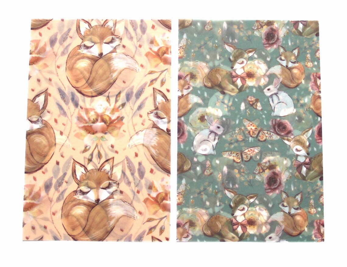 Autumn Meadows Vellum; Floral Vellum; Vellum Paper; Planner Paper ...