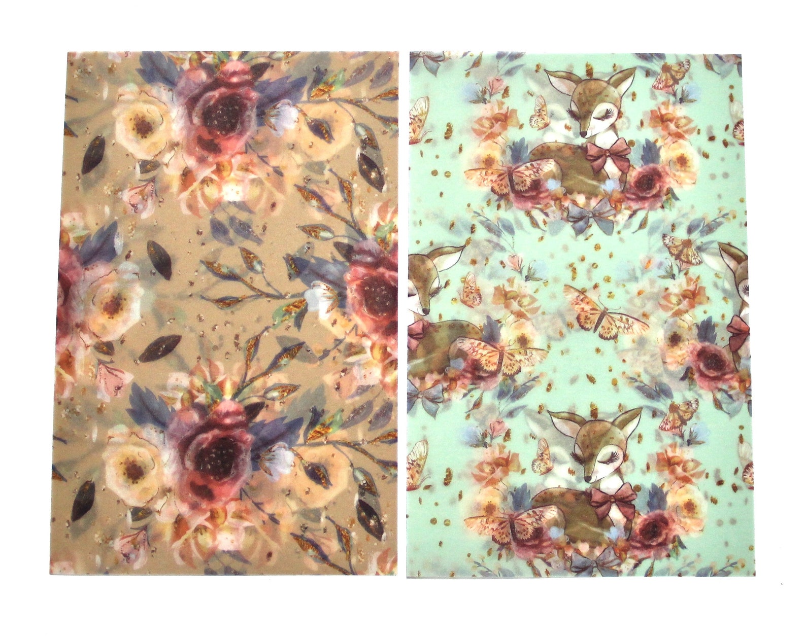 Autumn Meadows Vellum; Floral Vellum; Vellum Paper; Planner Paper ...