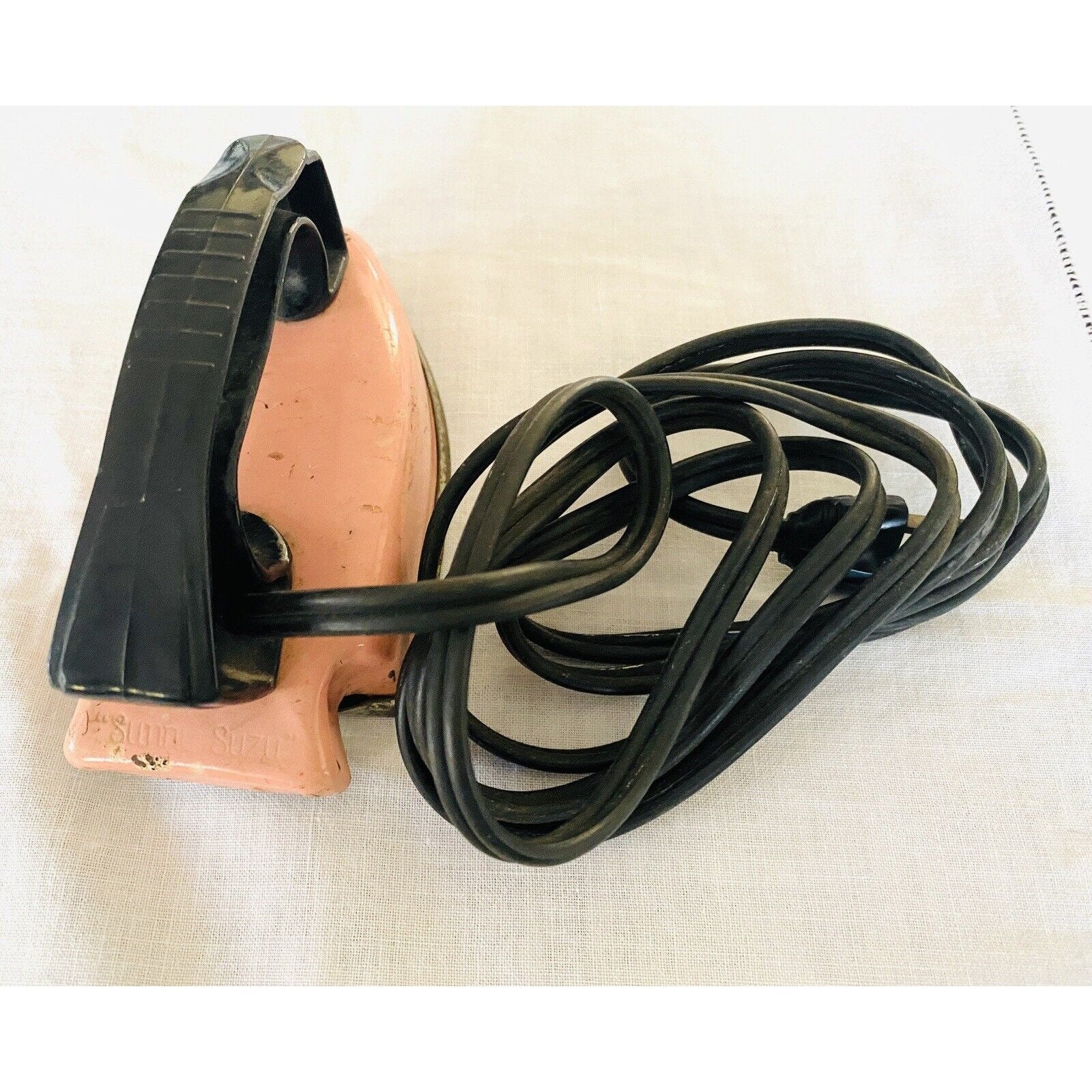 Vintage Sunny Suzy Play Toy Iron Number 302 Pink With Black Handle ...