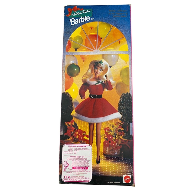 Mattel Holiday Hostess Barbie 1992 NIB Special Edition Holiday Fun - Etsy