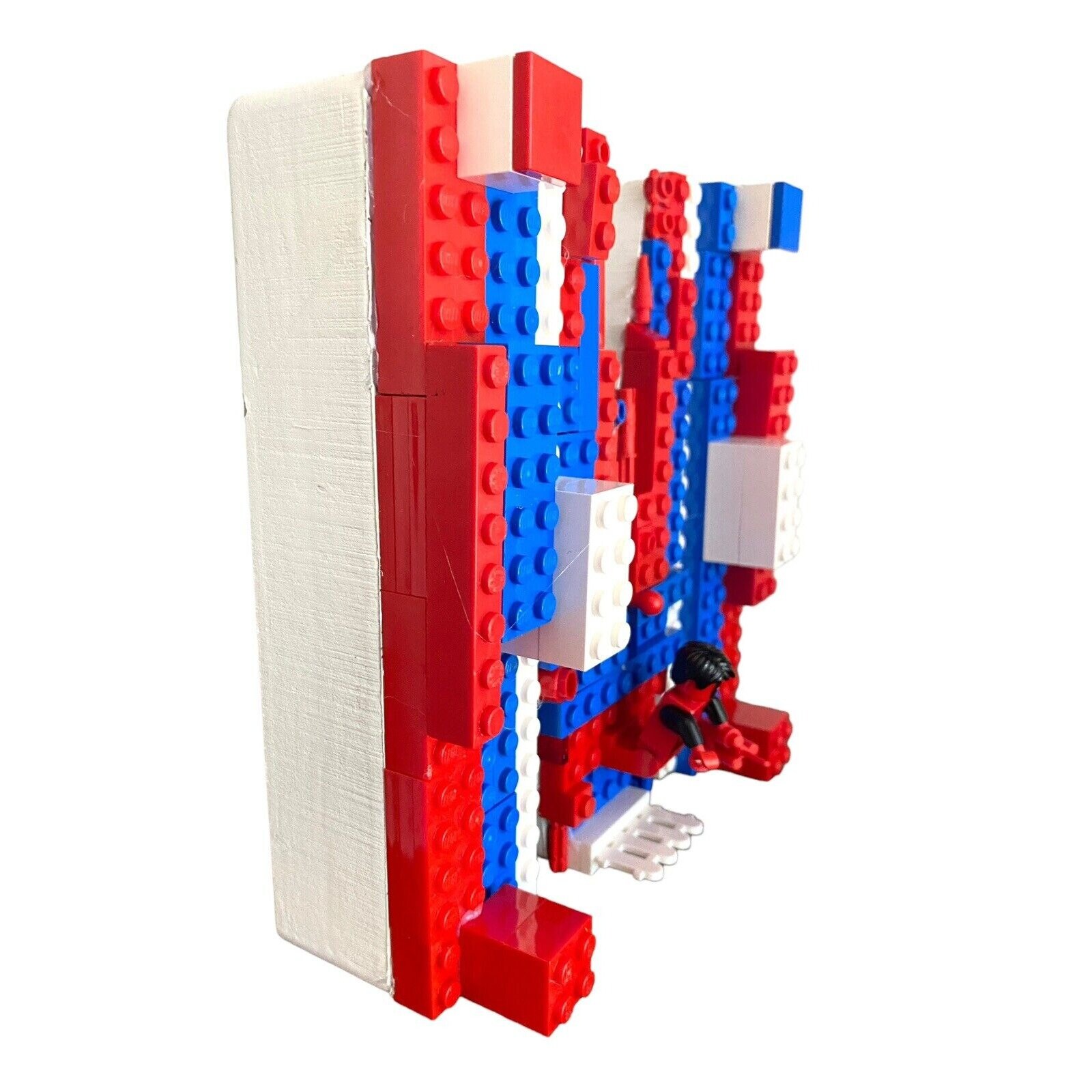Lego Children’s Room Decor Letter “M” Wall Hanging or Shelf Decor Red ...