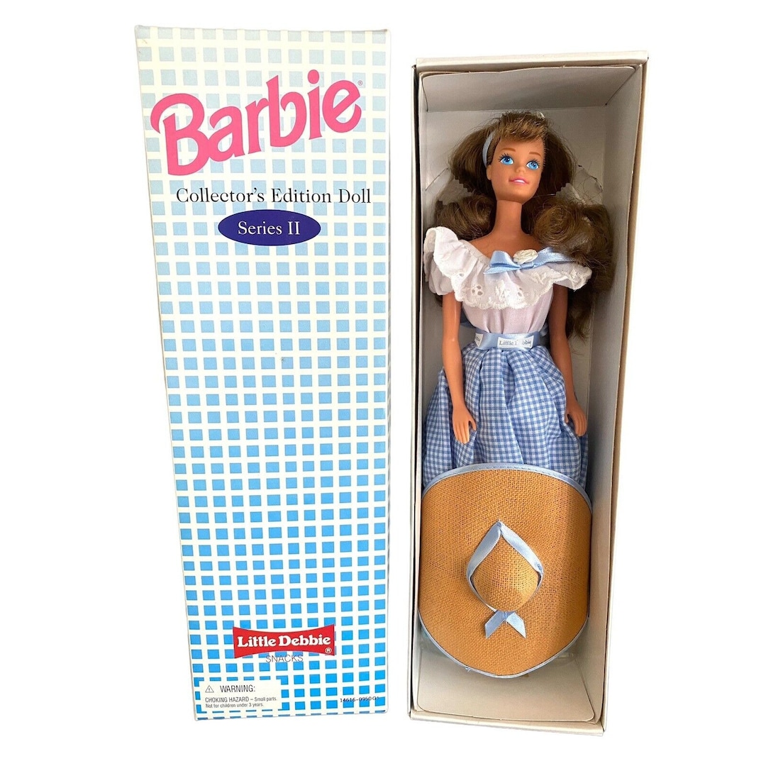 Barbie Little Debbie 1995 New in Box Collectors Edition Doll Series Ii ...