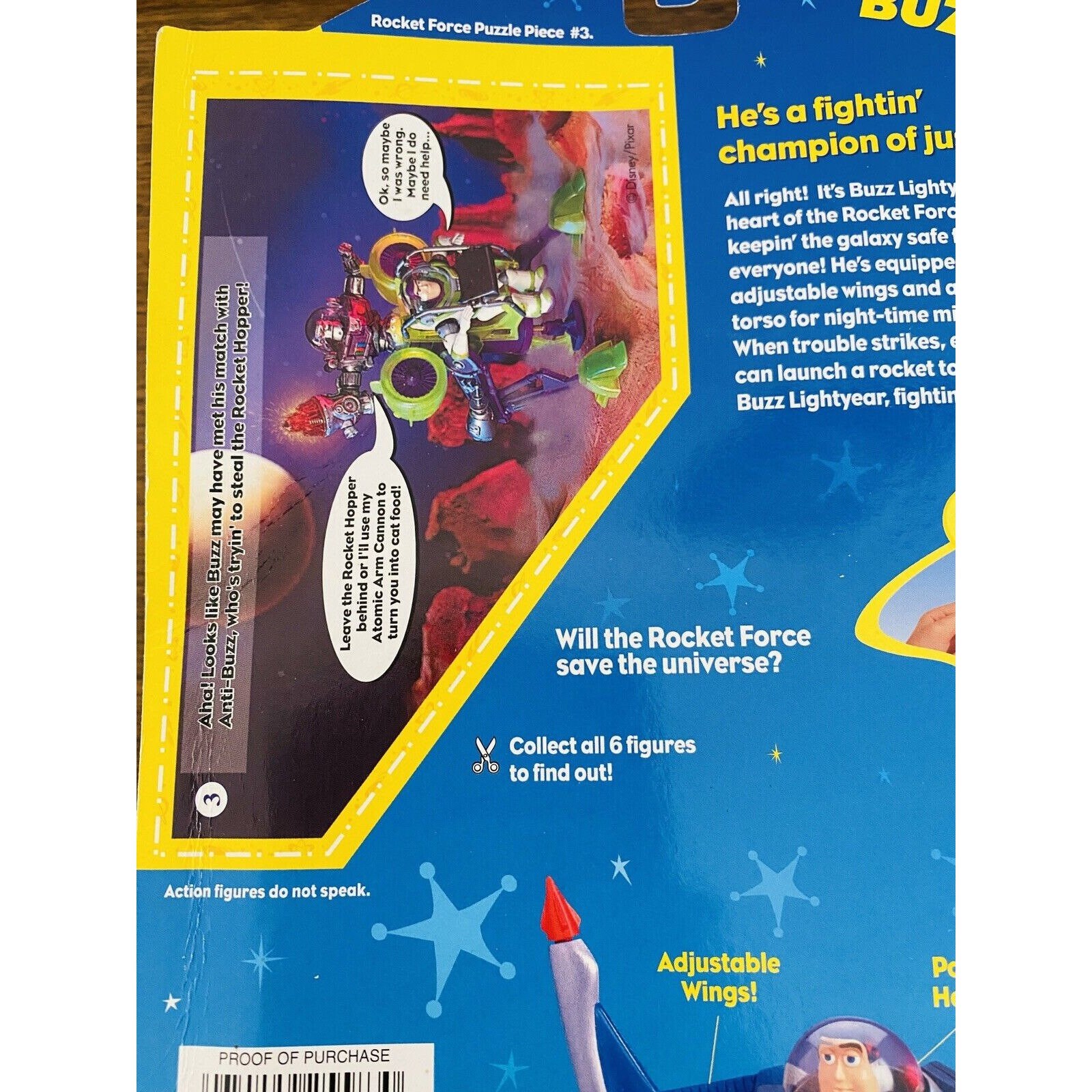 Rare Disney Pixar Toy Story 2 Rocket Force Twin Rocket Buzz Nib - Etsy