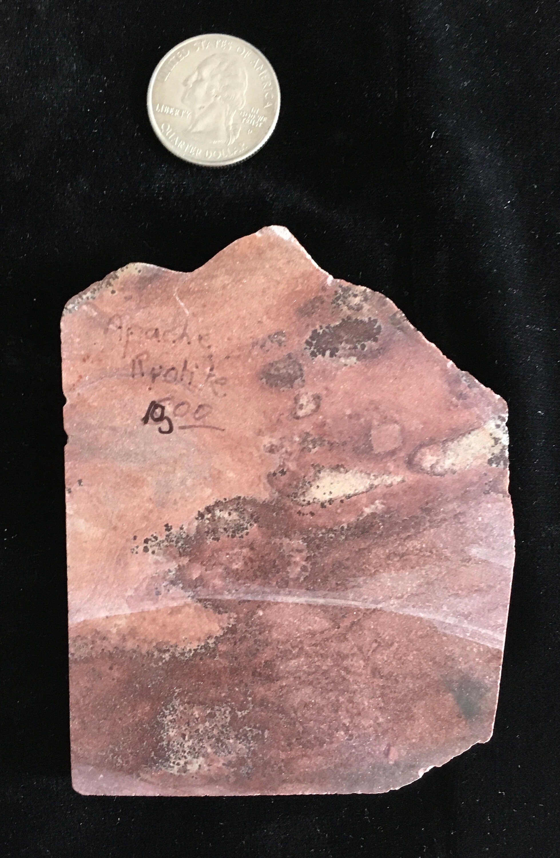 APACHE DENDRITIC RHYOLITE Stone Slab Item 1593 | Etsy