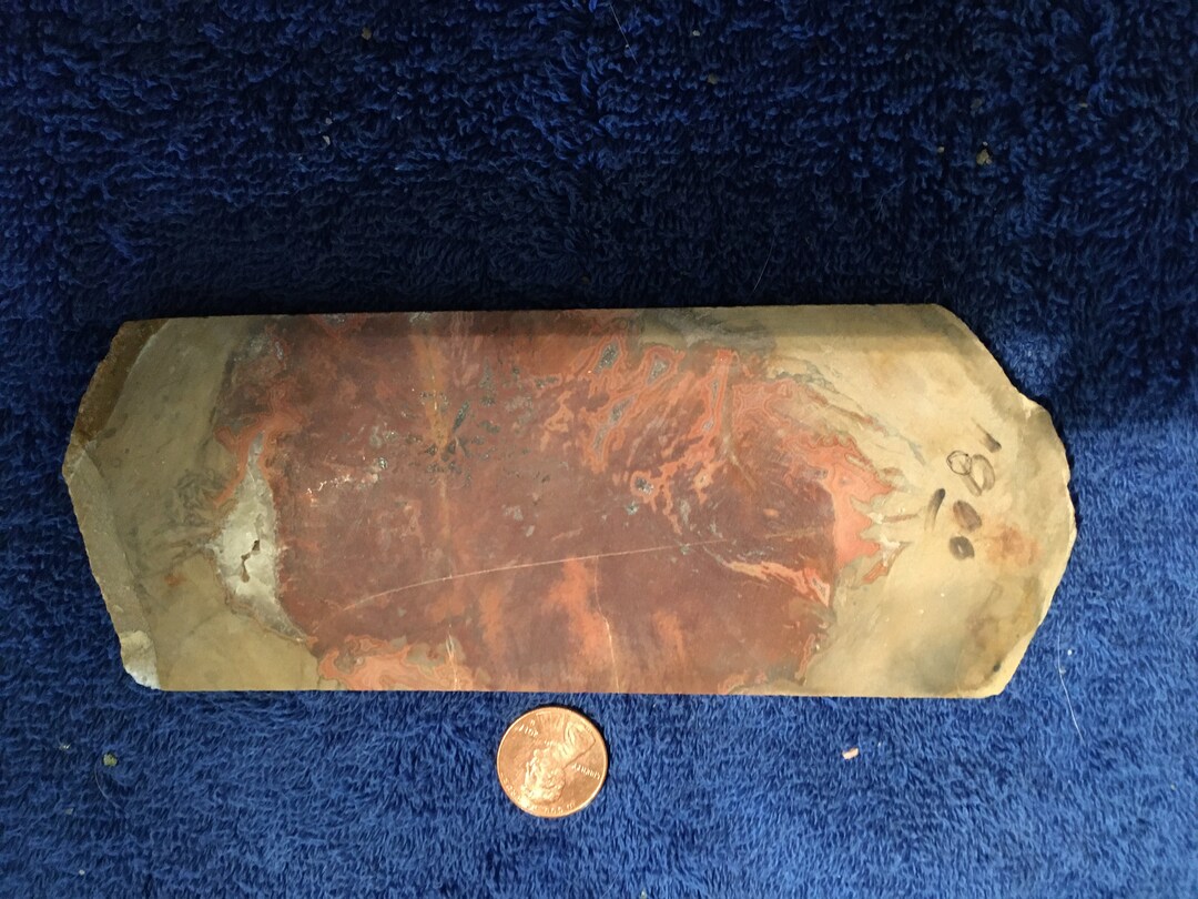 TEEPEE CANYON AGATE Stone Slab From South Dakota; Grade A; Free ...