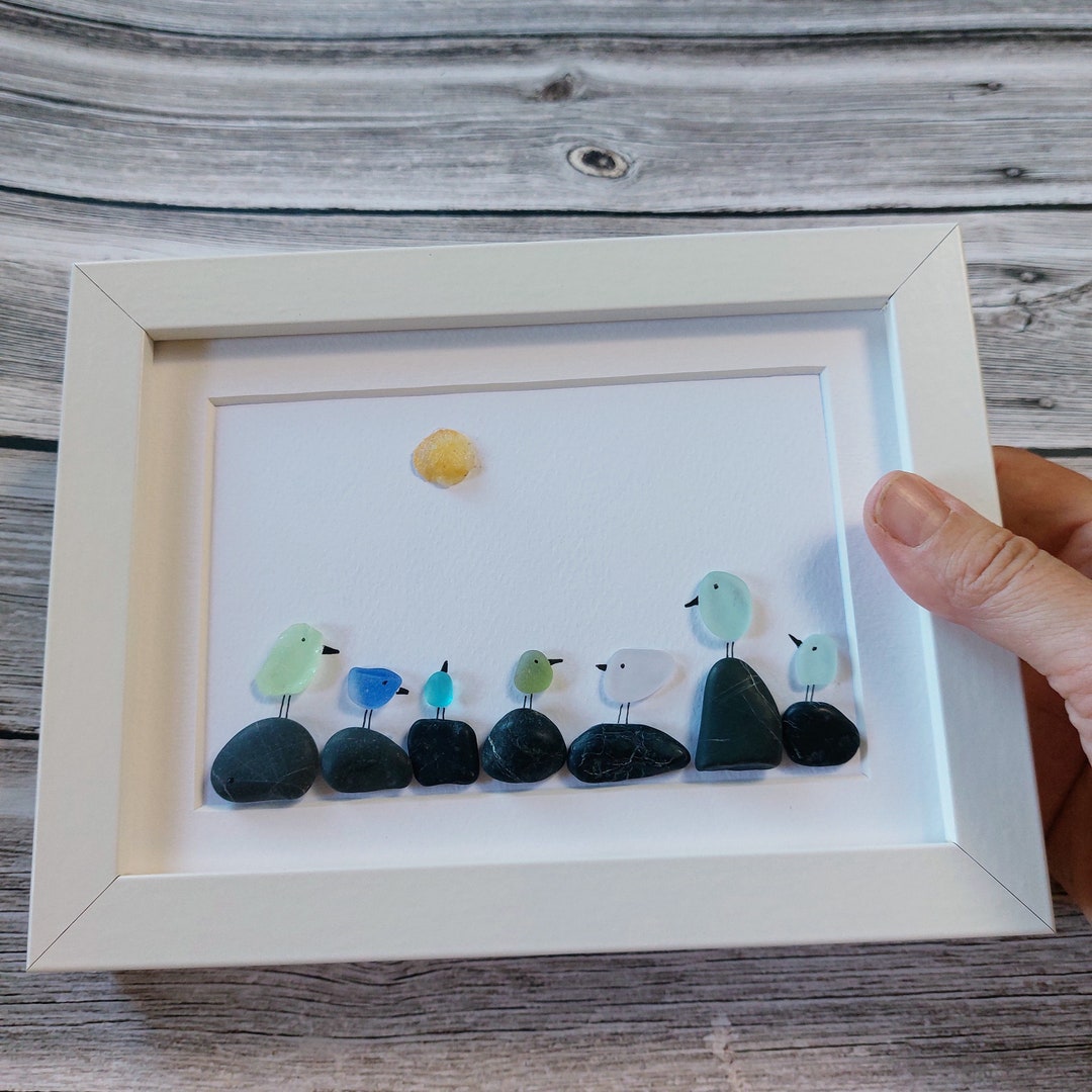 Pebble Art Fox, Winter Decor - Etsy