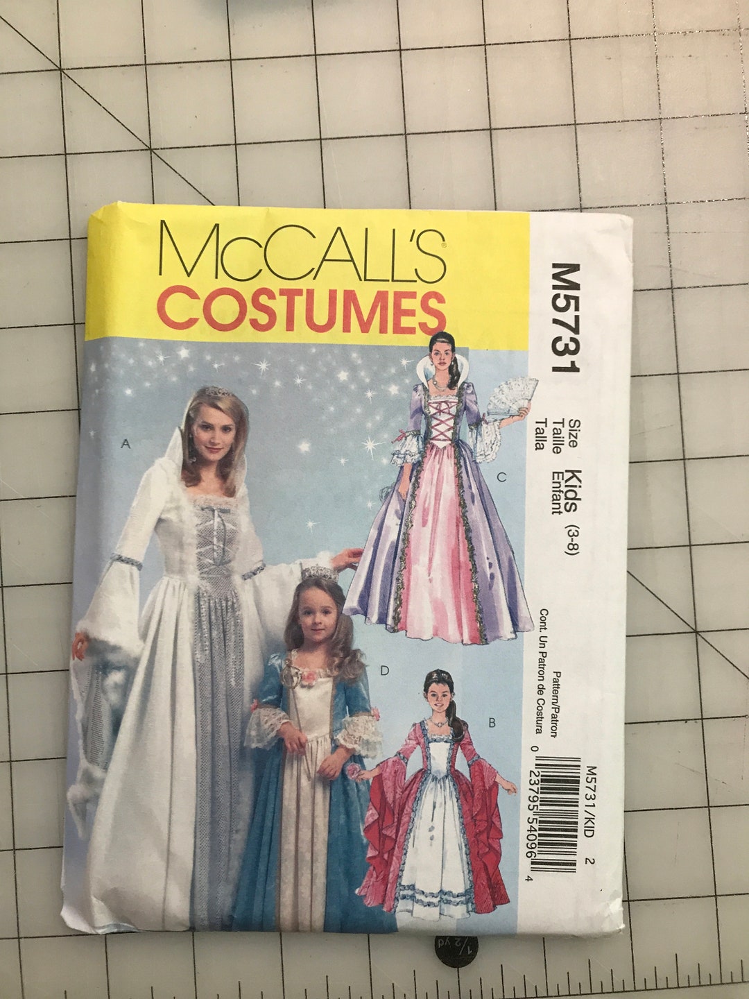 Mccall’s 5732 Princess Dress Cosplay Fantasy LARP Costume Pattern UNCUT - Etsy