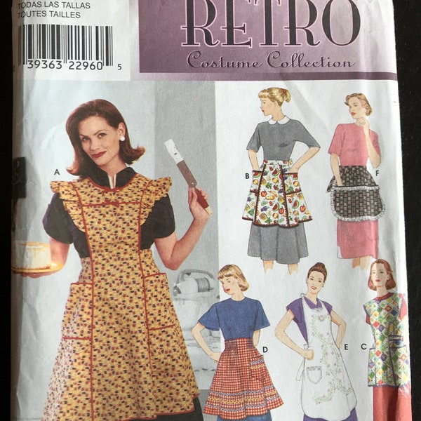 Vintage Apron Patterns - Etsy