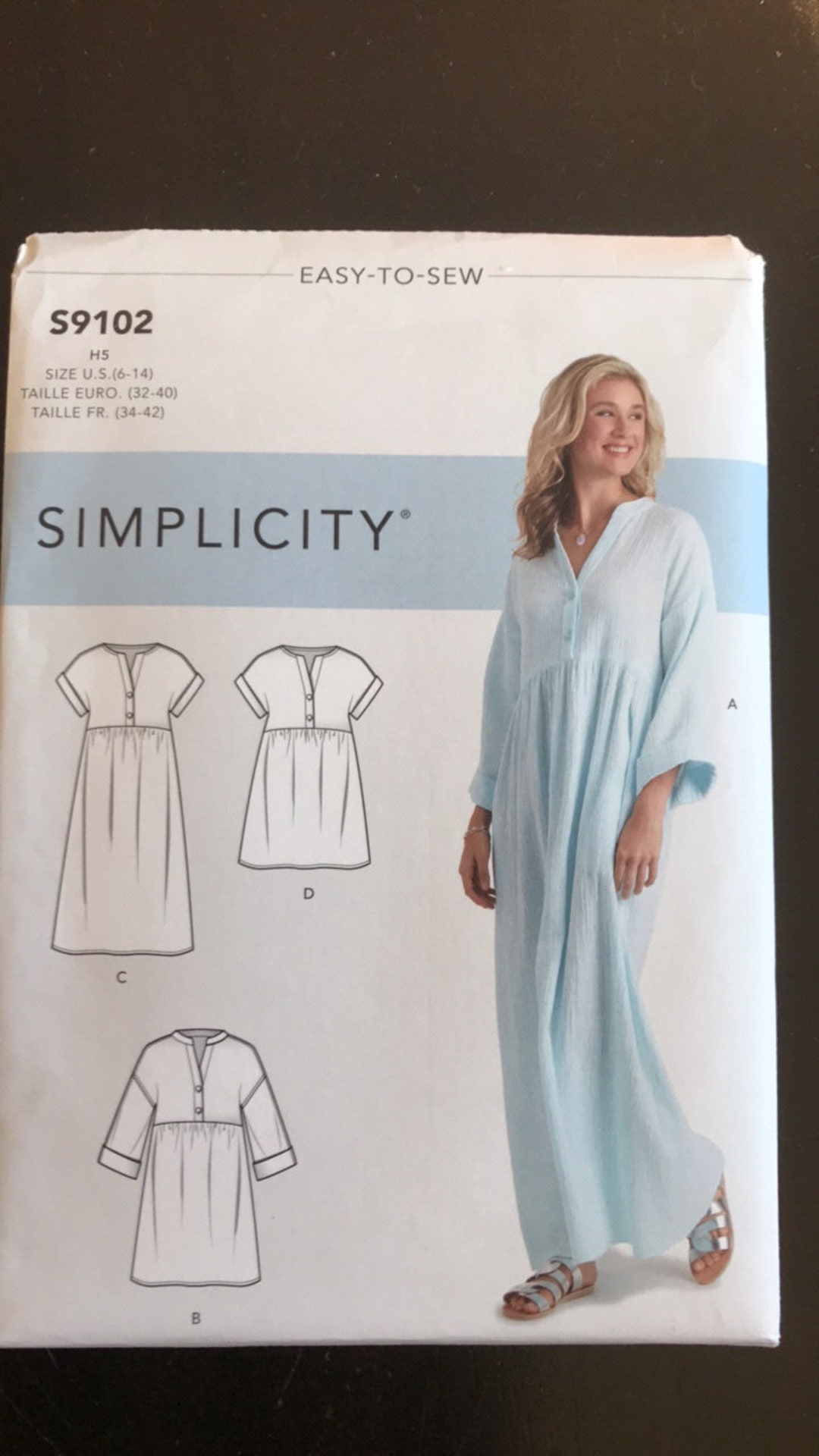 Simplicity 9102 Womens Catfan Pattern Uncut - Etsy