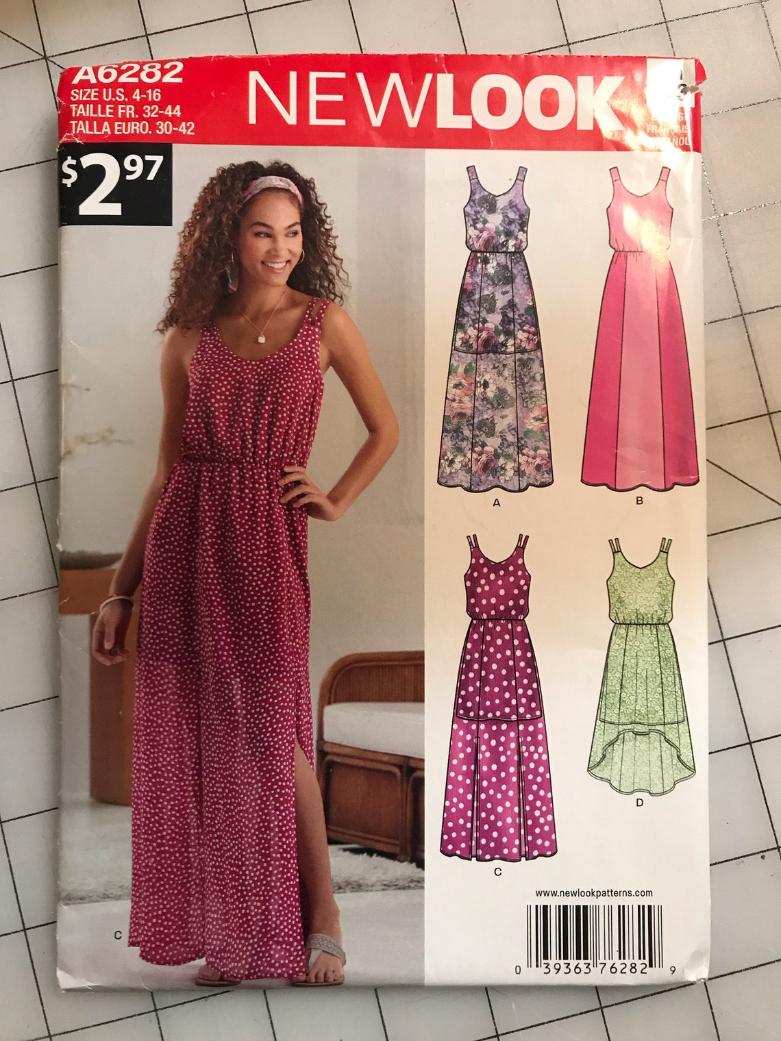 New Look 6282 Dress Pattern Uncut - Etsy
